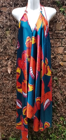 Kariza Designs | Dresses | Satin Sun Dress By Kariza L | Poshmark